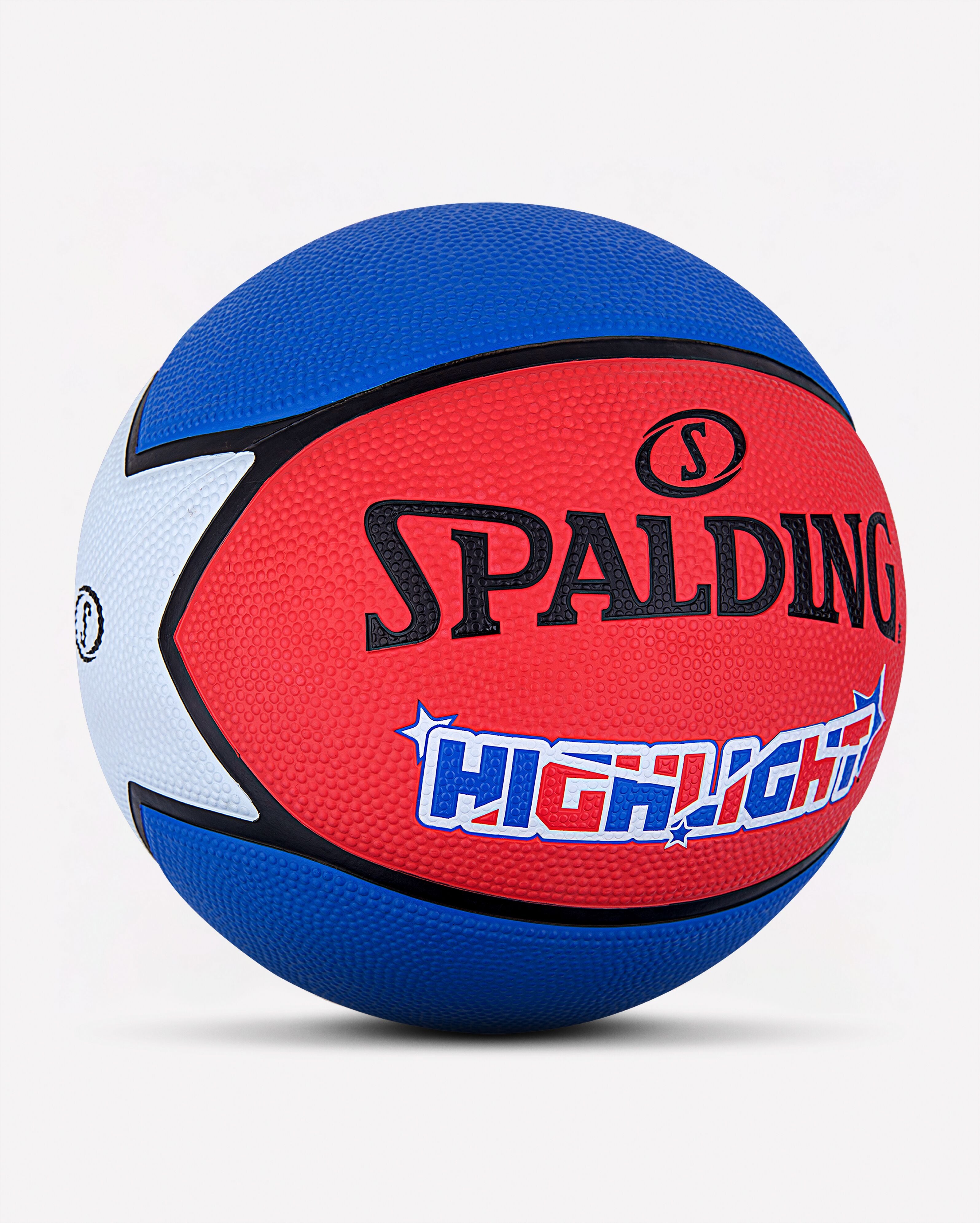 Balón De Basketball Spalding Highlight Series Blu Red White N 7